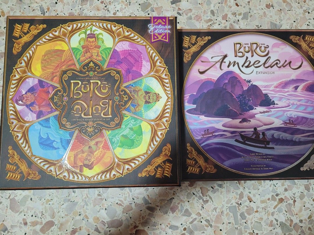 Buru boardgame deluxe with expansion, Hobbies & Toys, Toys & Games on ...