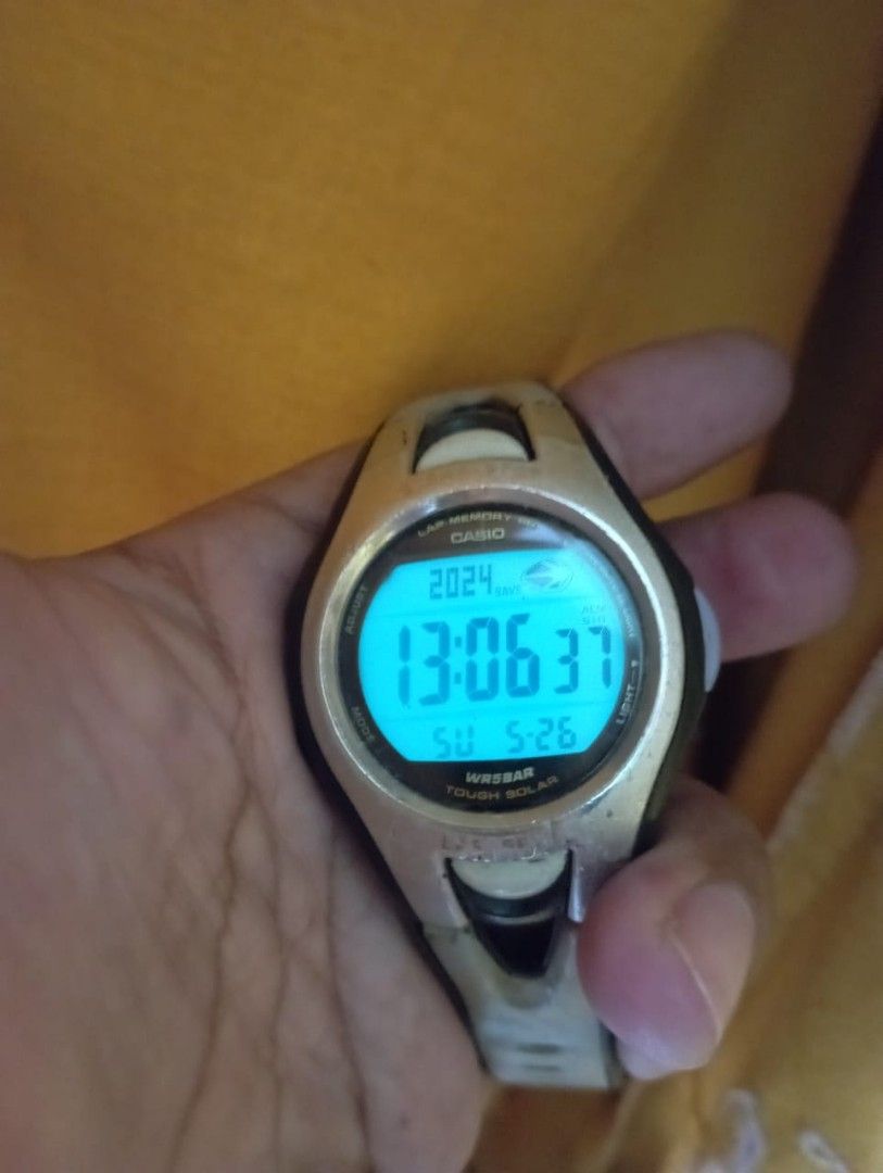 Casio PHYS STR-210J Vintage Rare Jadul, Fesyen Pria, Jam Tangan di Carousell