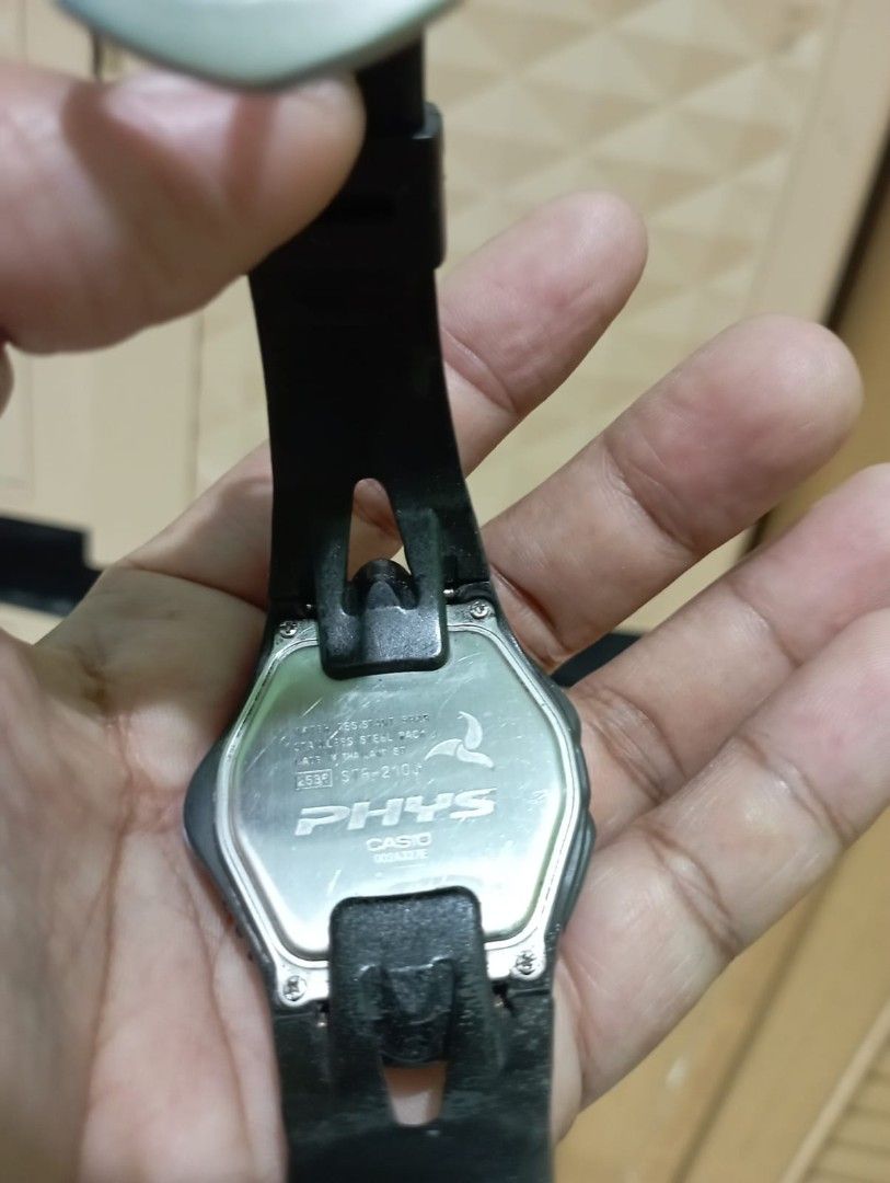 Casio PHYS STR-210J Vintage Rare Jadul, Fesyen Pria, Jam Tangan di Carousell