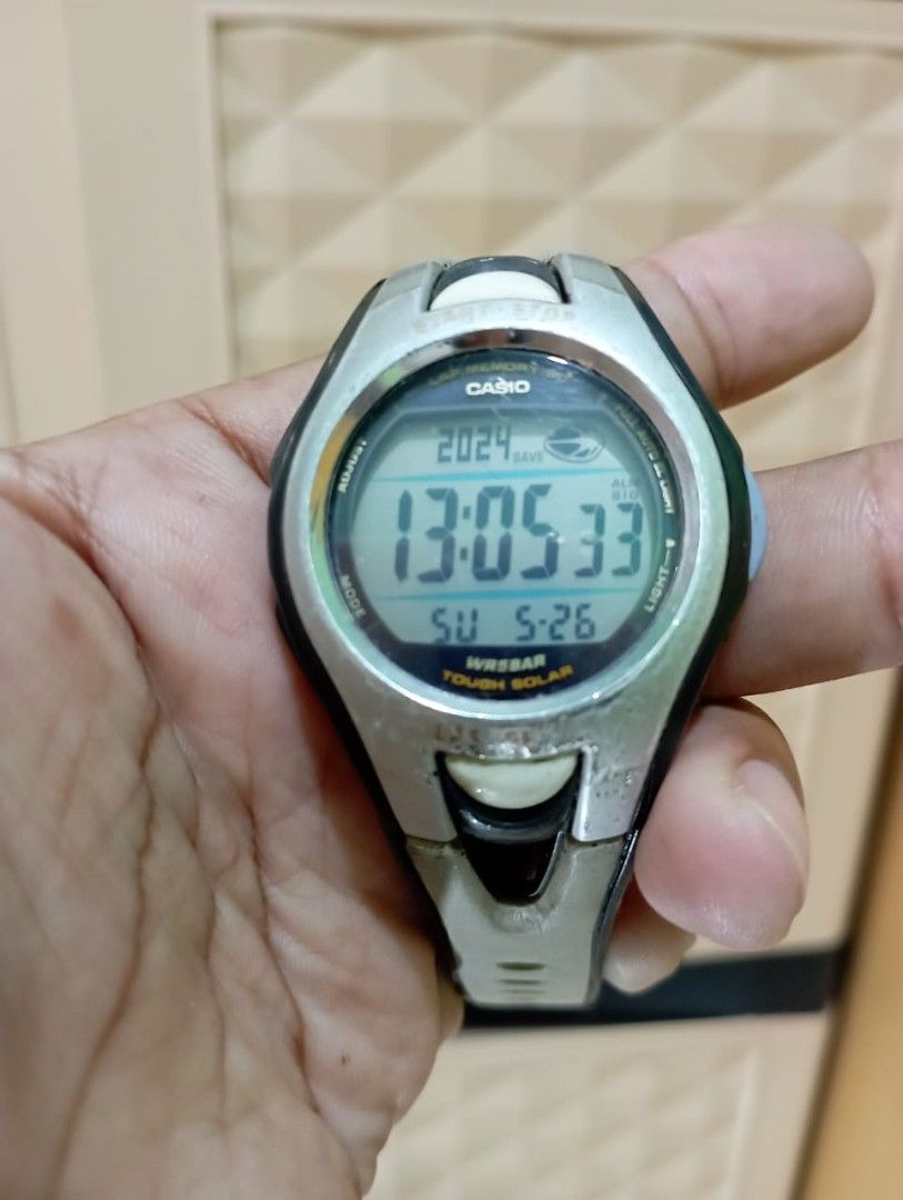 Casio PHYS STR-210J Vintage Rare Jadul, Fesyen Pria, Jam Tangan di ...