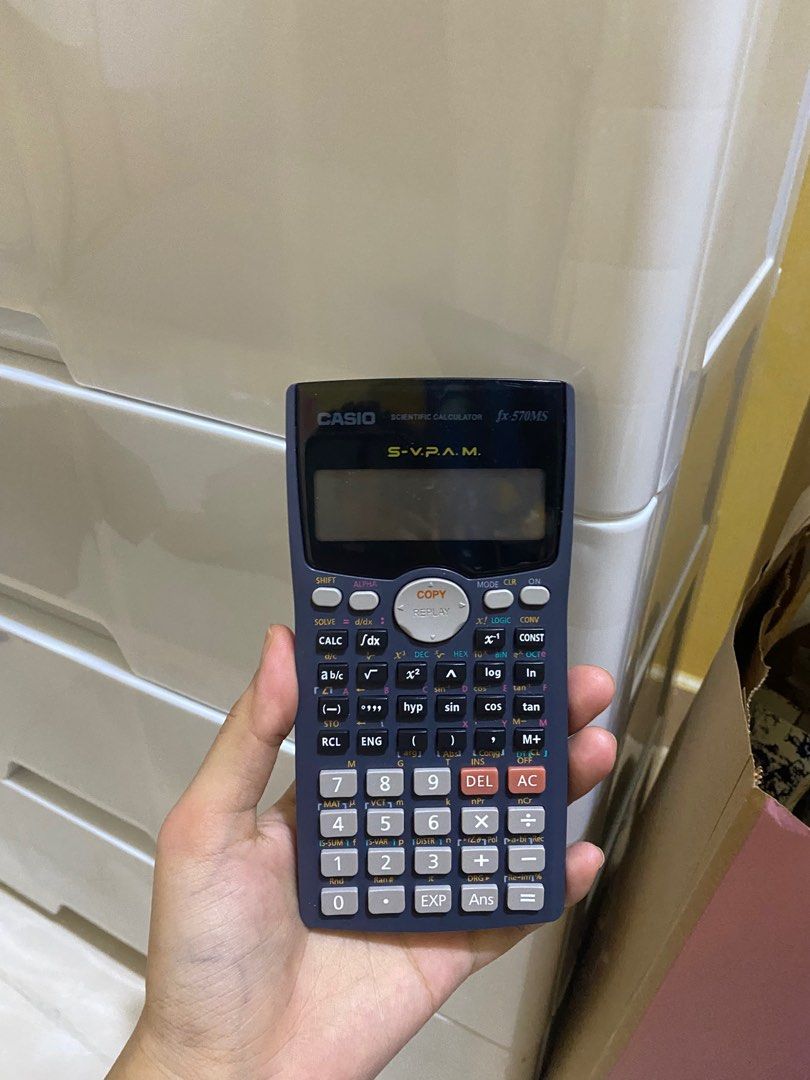 CASIO SCIENTIFIC CALCULATOR FX-570MS SVPAM, Hobbies & Toys, Stationery ...