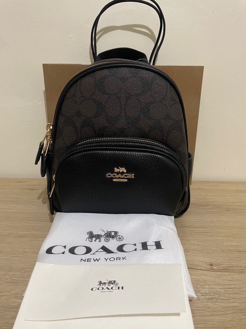Coach court small signature backpack authentic, Luxury, Bags & Wallets ...