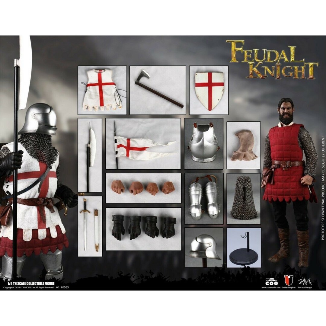 COO Model Series of Empires Knights of the Realm Feudal Knight (SE065 ...