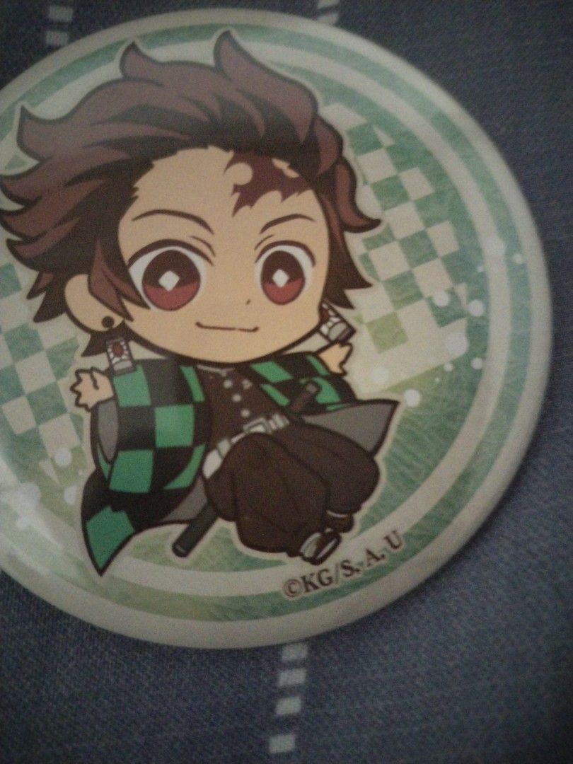 demon slayer kimetsu no yaiba pin badges tanjiro kamado inosuke ...