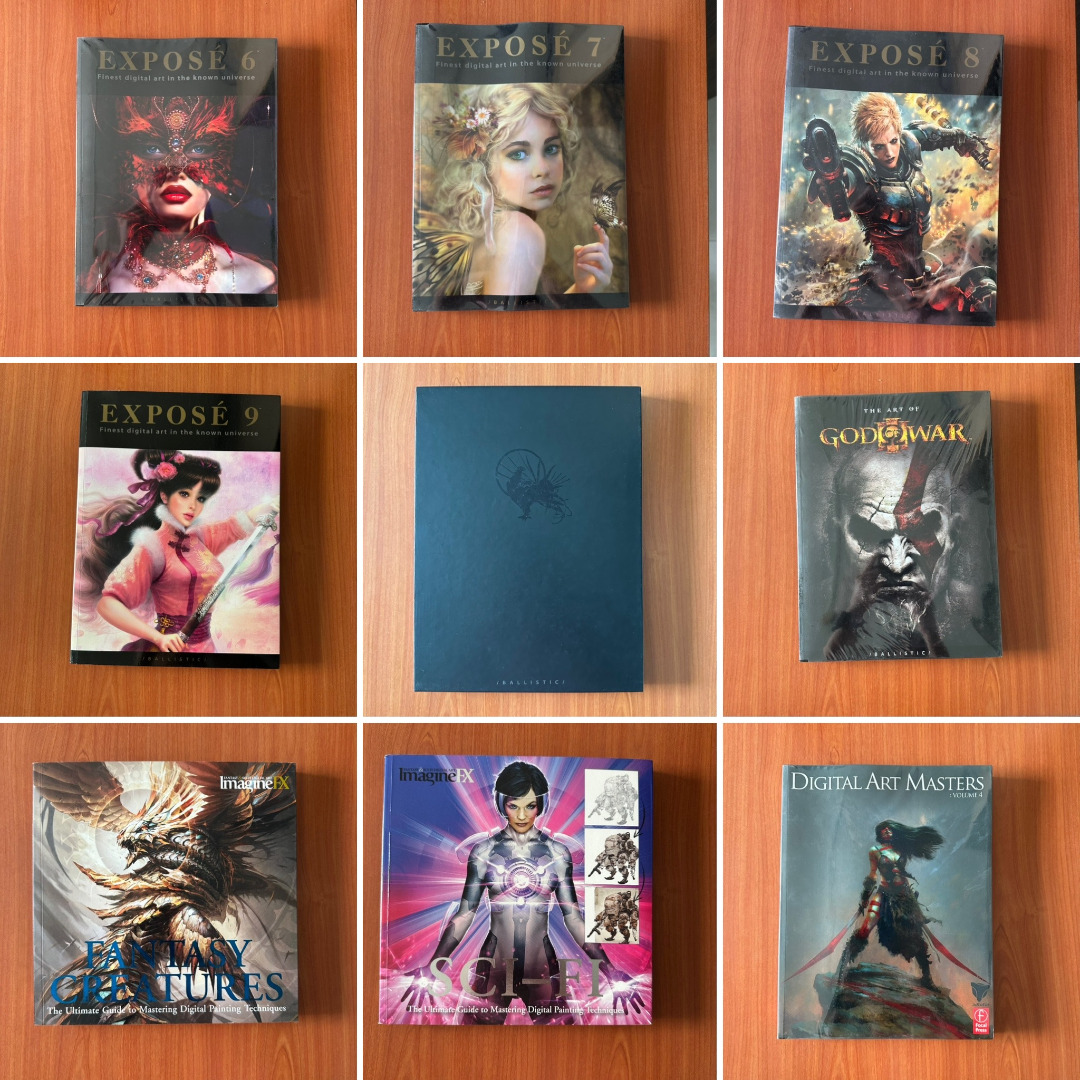 Digital Concept Art Books Collection (Expose, Ballistic, Focal Press ...