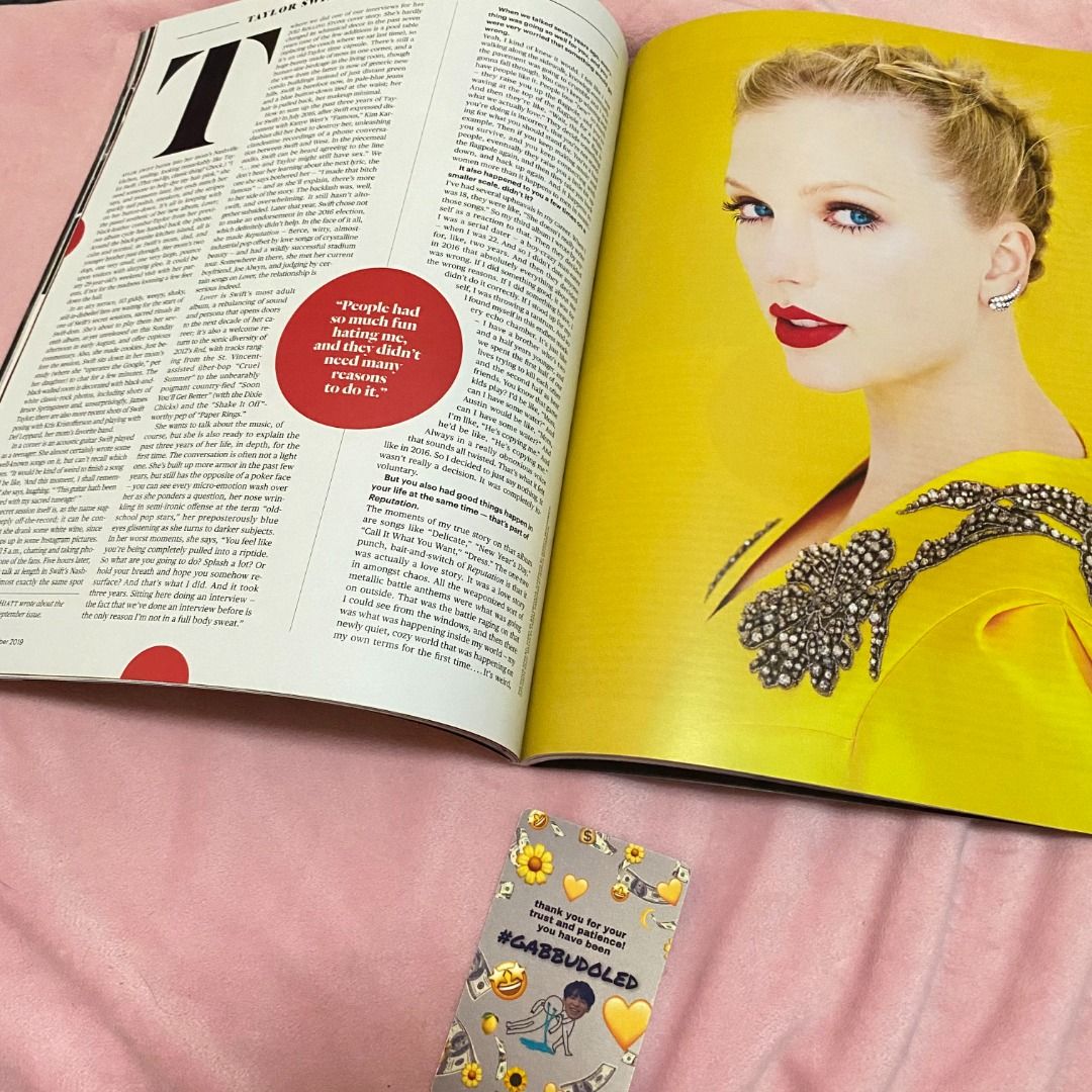 [FREE SHIPPING] Taylor Swift Rolling Stone Magazine [October 2019 Issue ...