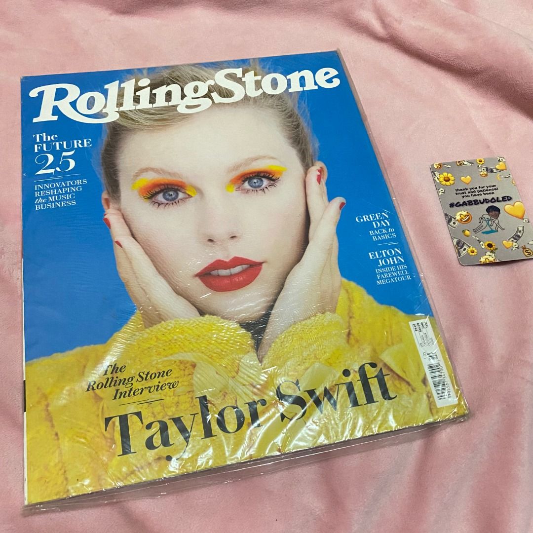 [FREE SHIPPING] Taylor Swift Rolling Stone Magazine [October 2019 Issue ...