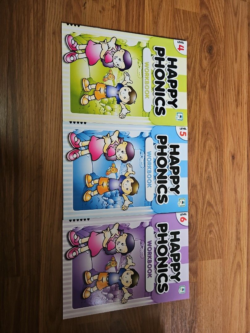 Kindergarten Preschool Happy Phonics Workbook, Hobbies & Toys, Books ...