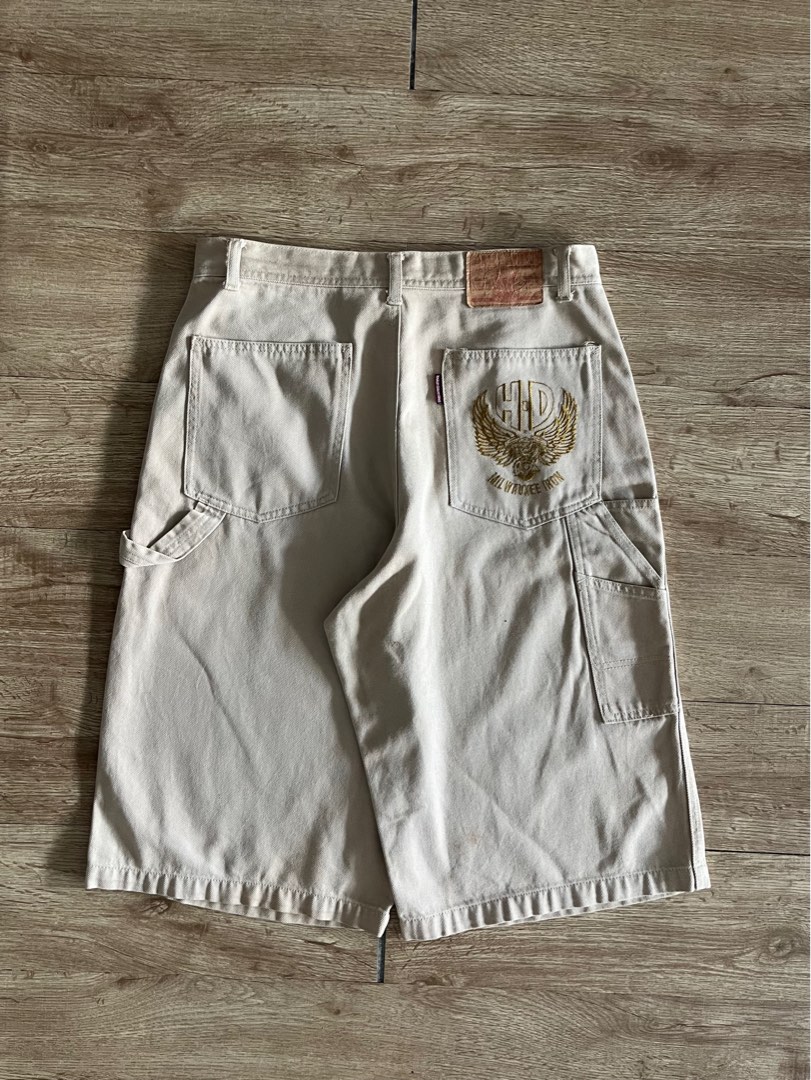 Harley Davidson Jorts Carpenter , Men's Fashion, Bottoms, Jeans on ...