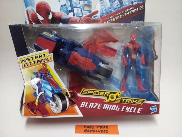 Hasbro Spider-man Spiderman Blaze Wing Cycle, Hobbies & Toys, Toys ...