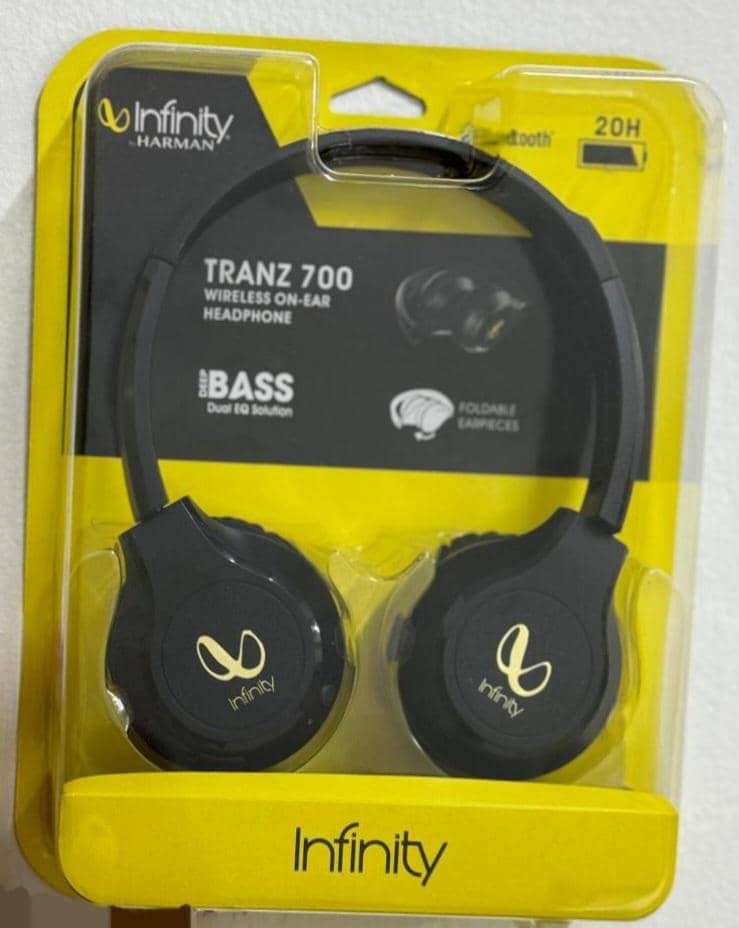 Infinity by Harman Tranz 700 Wireless Headphone, Audio, Headphones ...