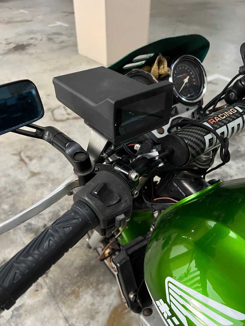IU OBU Bracket Motorbike IU OBU bracket Mirror Mount Left Right Side ...