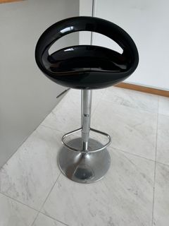 Jaymi Bar Stool (White), Furniture & Home Living, Furniture, Chairs on ...