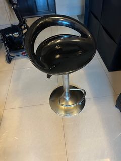 Jaymi Bar Stool (White), Furniture & Home Living, Furniture, Chairs on ...