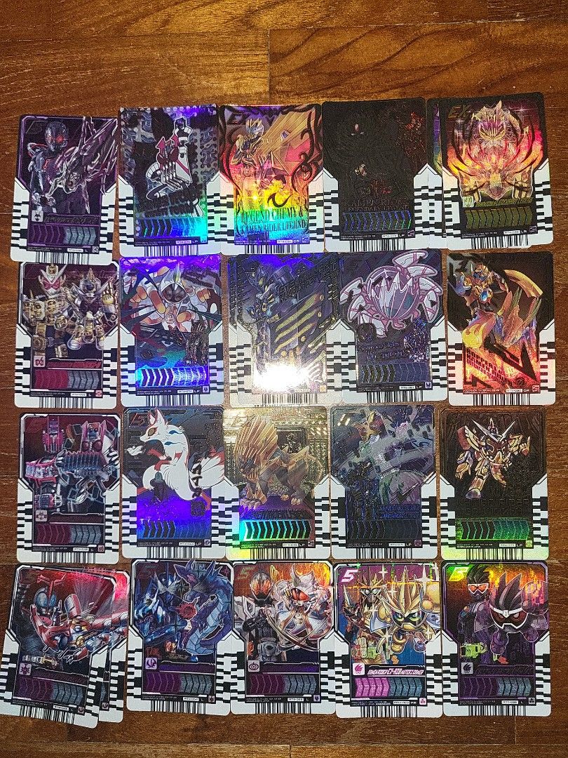 Kamen rider gotchard ride chemy cards phase04 phase 04 phase:04 set 4 LP foils singles, Hobbies ...