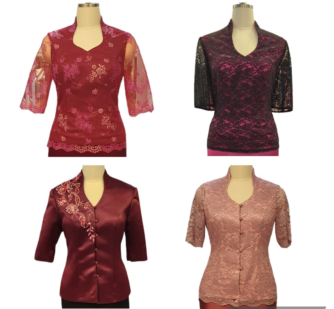 Lace Top Formal Blouses for Mothers & Grandmas created by Zion Creation ...