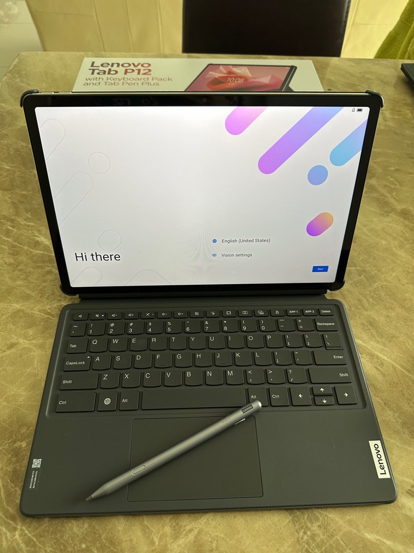 Lenovo Tab P12 with Keyboard Pack and Tab Pen Plus, Computers & Tech ...