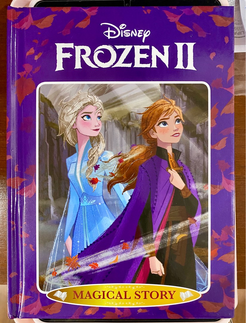 Like New Disney Frozen 2 Hard Cover Story Book, Hobbies & Toys, Books ...