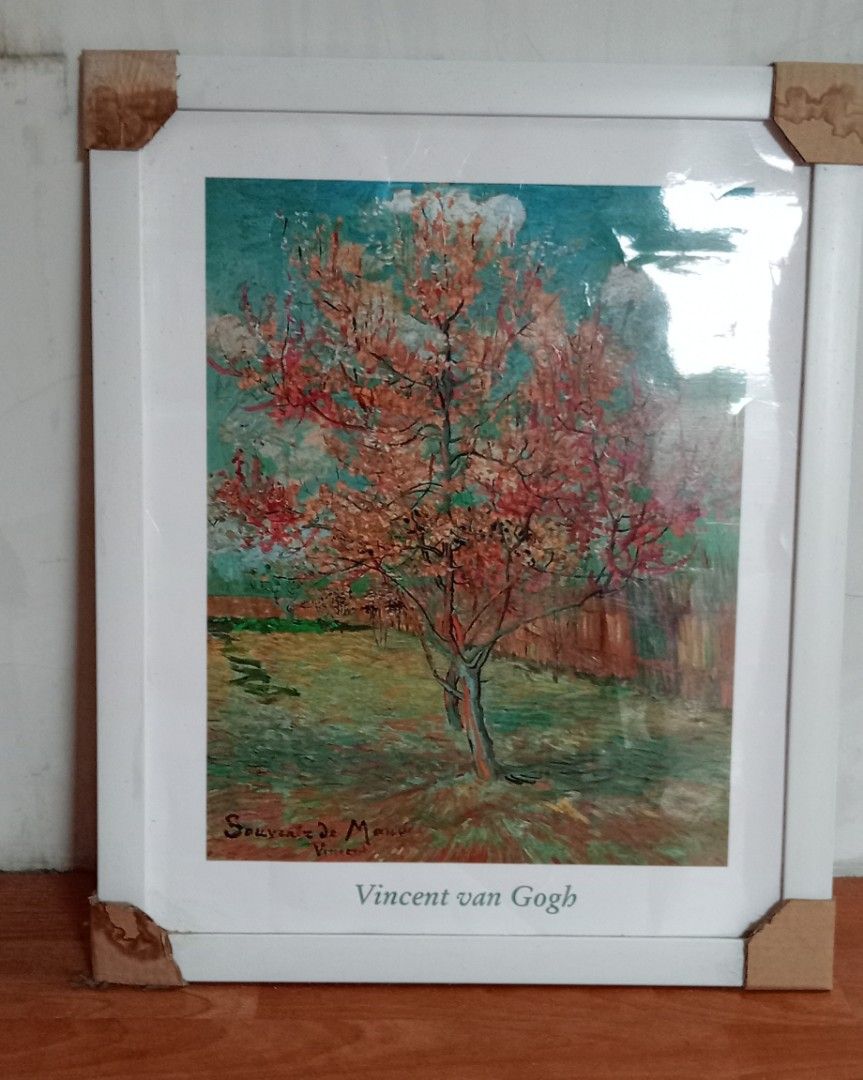 Lukisan Printing Frame Vincent Van Gogh, Perabotan Rumah di Carousell