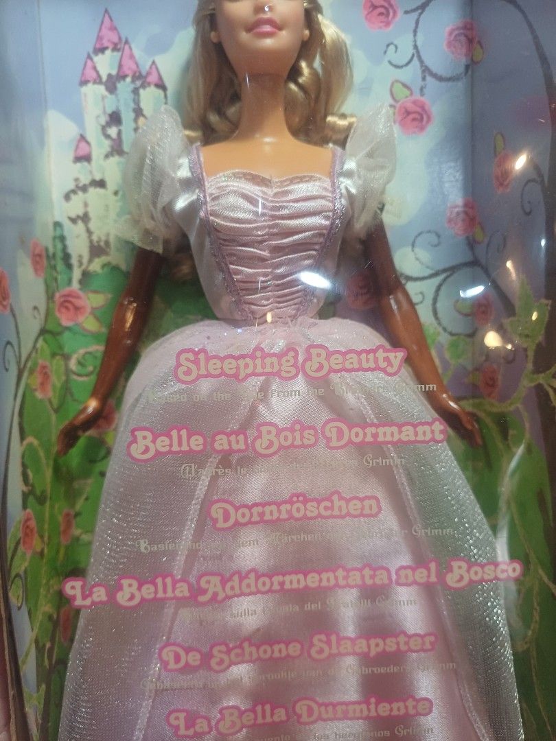 Mattel Sleeping Beauty Barbie Barbie Dolls & Doll Playsets, Hobbies ...