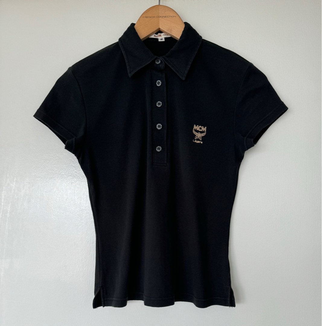 MCM Legere Top Black, Women's Fashion, Tops, Shirts on Carousell