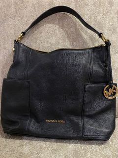 Michael Kors Selma Large Blue MK Shoulder Sling Crossbody Cross-body ...