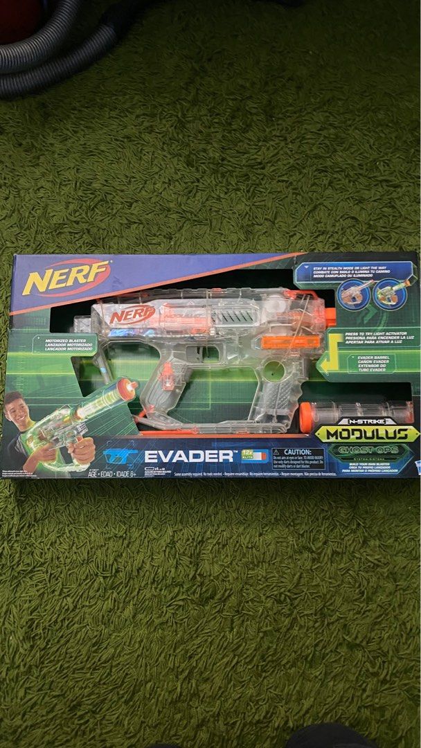 Nerf N-Strike Modulus Ghost Ops - Evader, Hobbies & Toys, Toys & Games ...