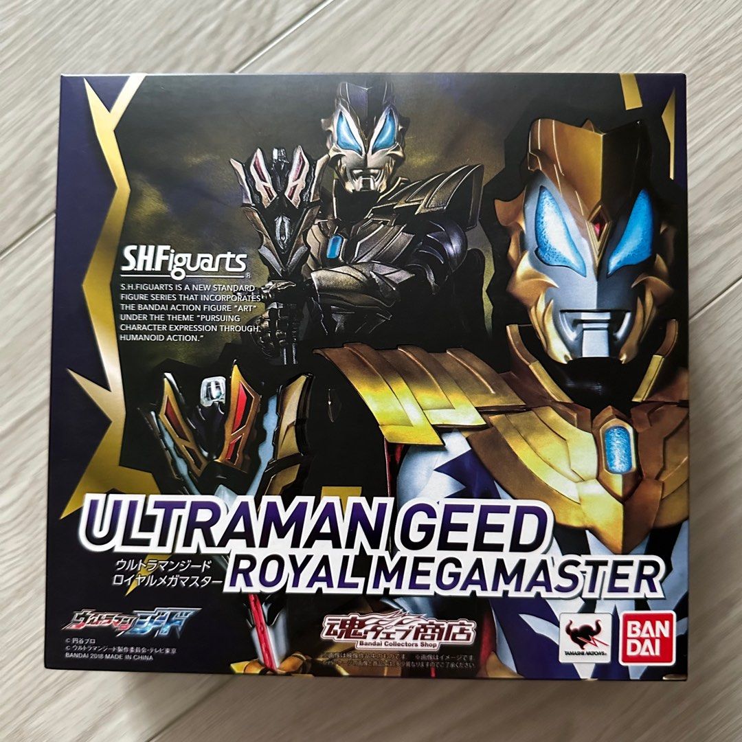 已開 日版 魂限 咸蛋超人 SHF 捷德 Geed Royal Megamaster 皇家至尊形態 全1款 Ultraman 真超人 奧特曼 ...