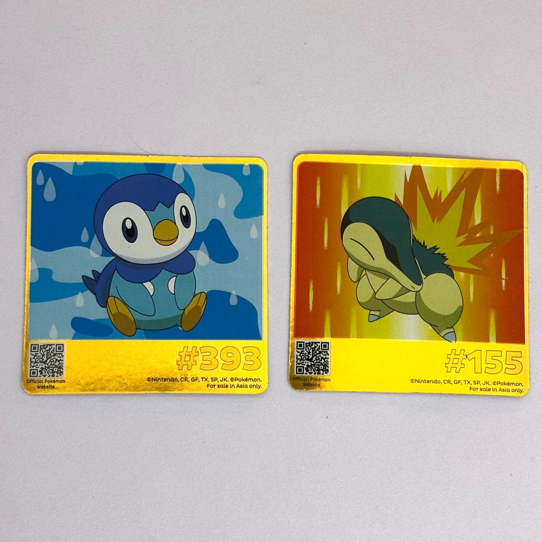 Oreo x Pokémon Cards | Piplup | Cyndaquil, Hobbies & Toys, Memorabilia ...