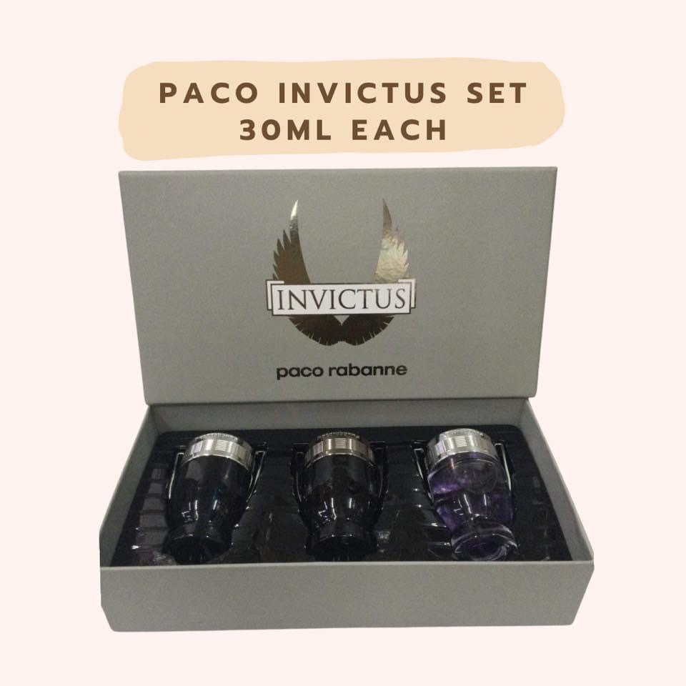 PACO INVICTUS SET, Beauty & Personal Care, Fragrance & Deodorants on ...
