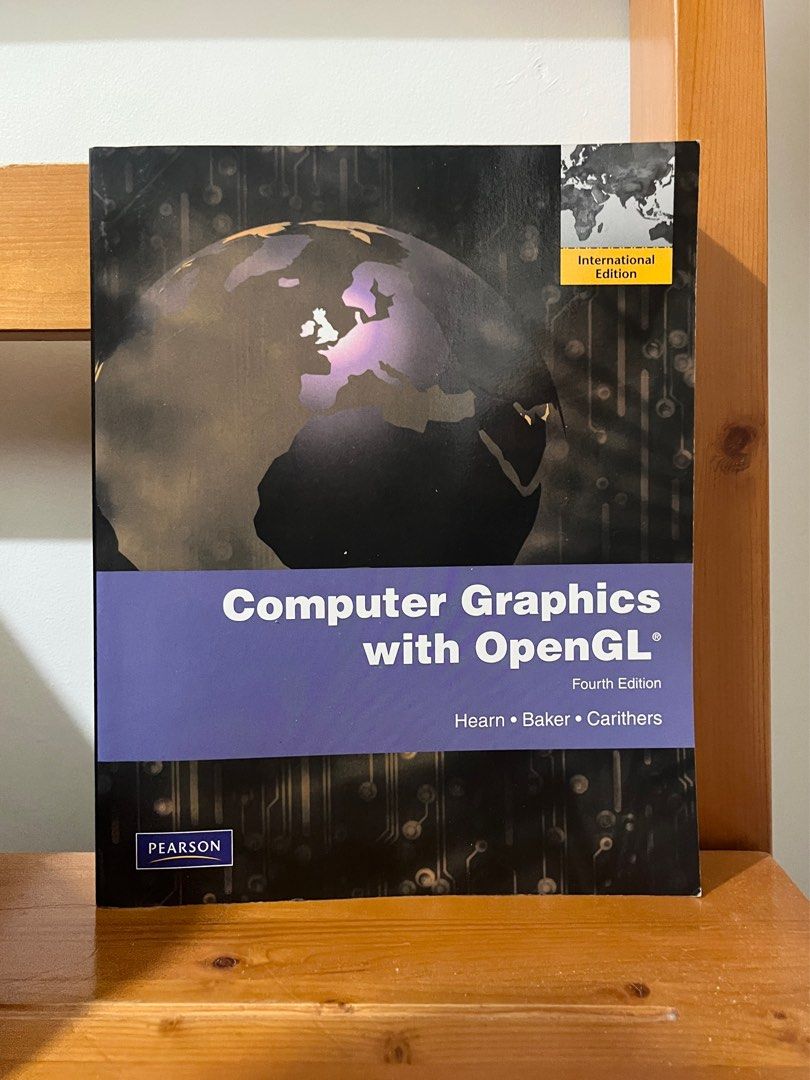 【Pearson】二手原文書 Computer Graphics with OpenGL fourth edition, 書籍、休閒與玩具, 書本及雜誌, 教科書、參考書在旋轉拍賣