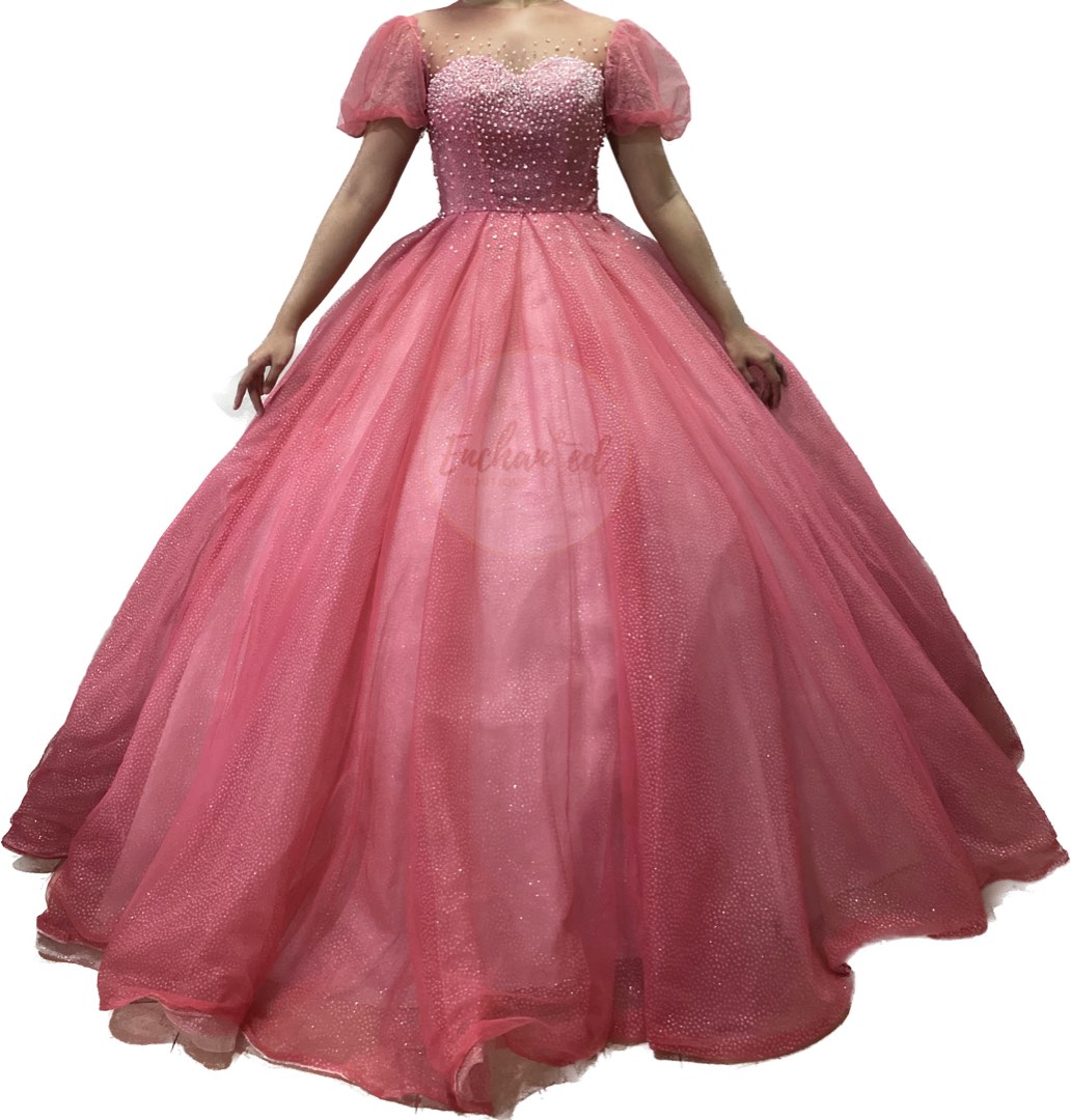 Pink Princess Ball Gown / Debut Gown / Prom / Sagala Santacruzan Gown ...