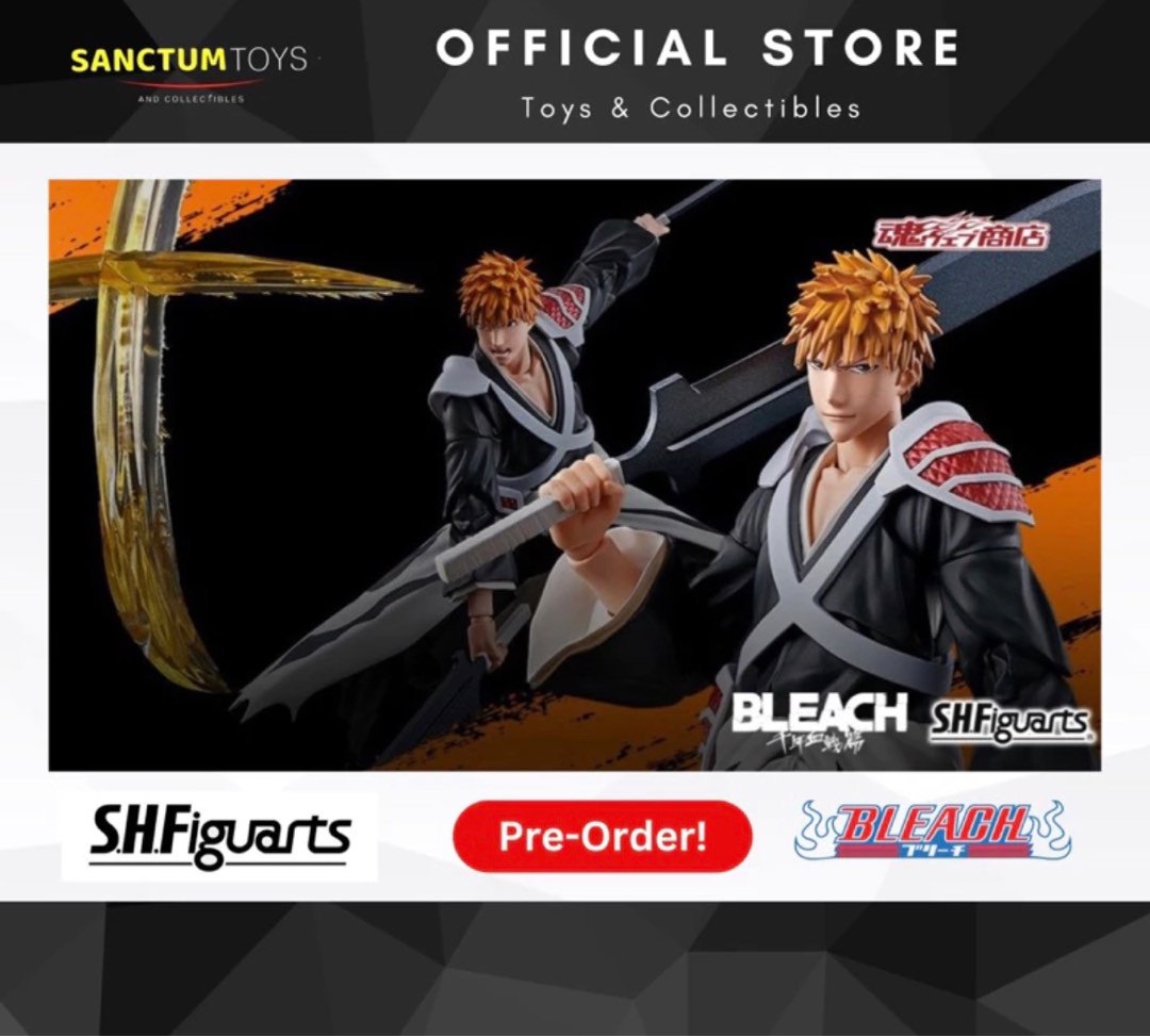 [PO] S.H.Figuarts - Bleach: Thousand-Year Blood War - Kurosaki Ichigo ...