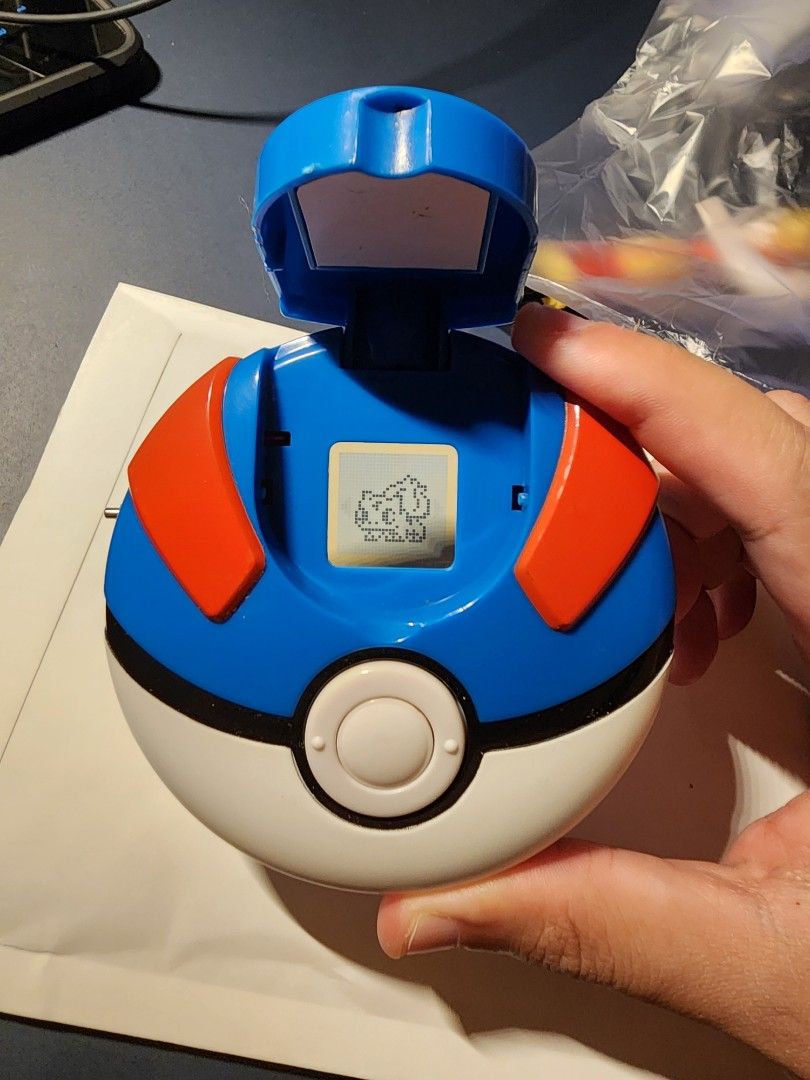 Pokemon Pokeball Cyber Superball Blue, Hobbies & Toys, Collectibles ...