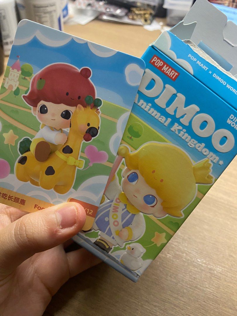 POPMART DIMOO Animal Kingdom, 興趣及遊戲, 玩具 & 遊戲類 - Carousell