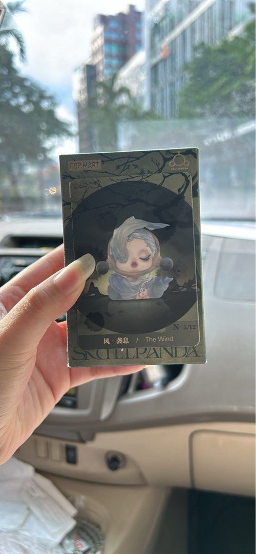 Popmart Skullpanda The Wind Ink Plum Series, Hobbies & Toys, Toys ...