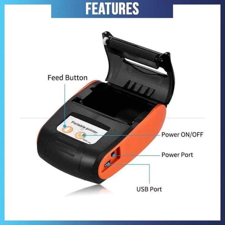 portable receipt printer wirless bluetooth, Computers & Tech, Printers ...