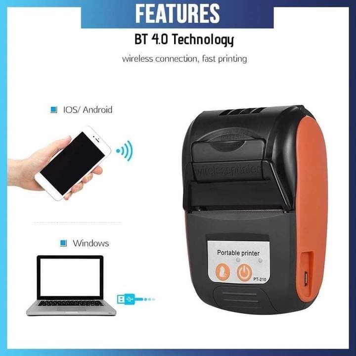 portable receipt printer wirless bluetooth, Computers & Tech, Printers ...