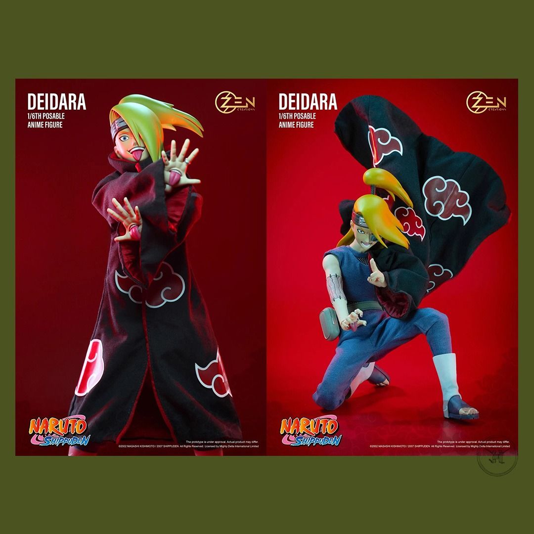 PRE-ORDER!! 1/6 Deidara Poseable Anime Figure - Deluxe/Standard Version ...