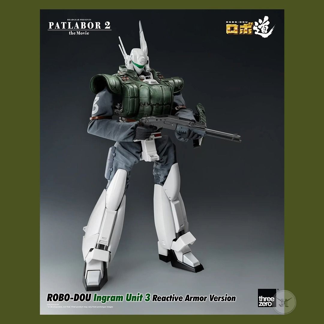 PRE-ORDER!! Patlabor 2: The Movie - ROBO-DOU Ingram Unit 3 Reactive ...