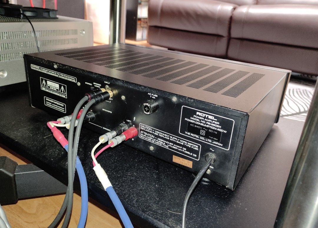 Rotel RB-980BX Audiophile High Current 2 Channel Power Amplifier RB 980 ...