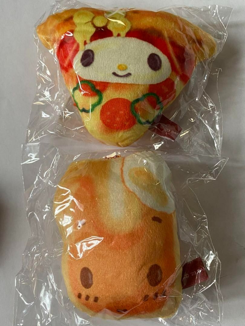 Sanrio 2023 Bread Cute Design Sanrio Characters Key Chains x 2 (My Melody & Marron Cream), 興趣及遊戲 ...