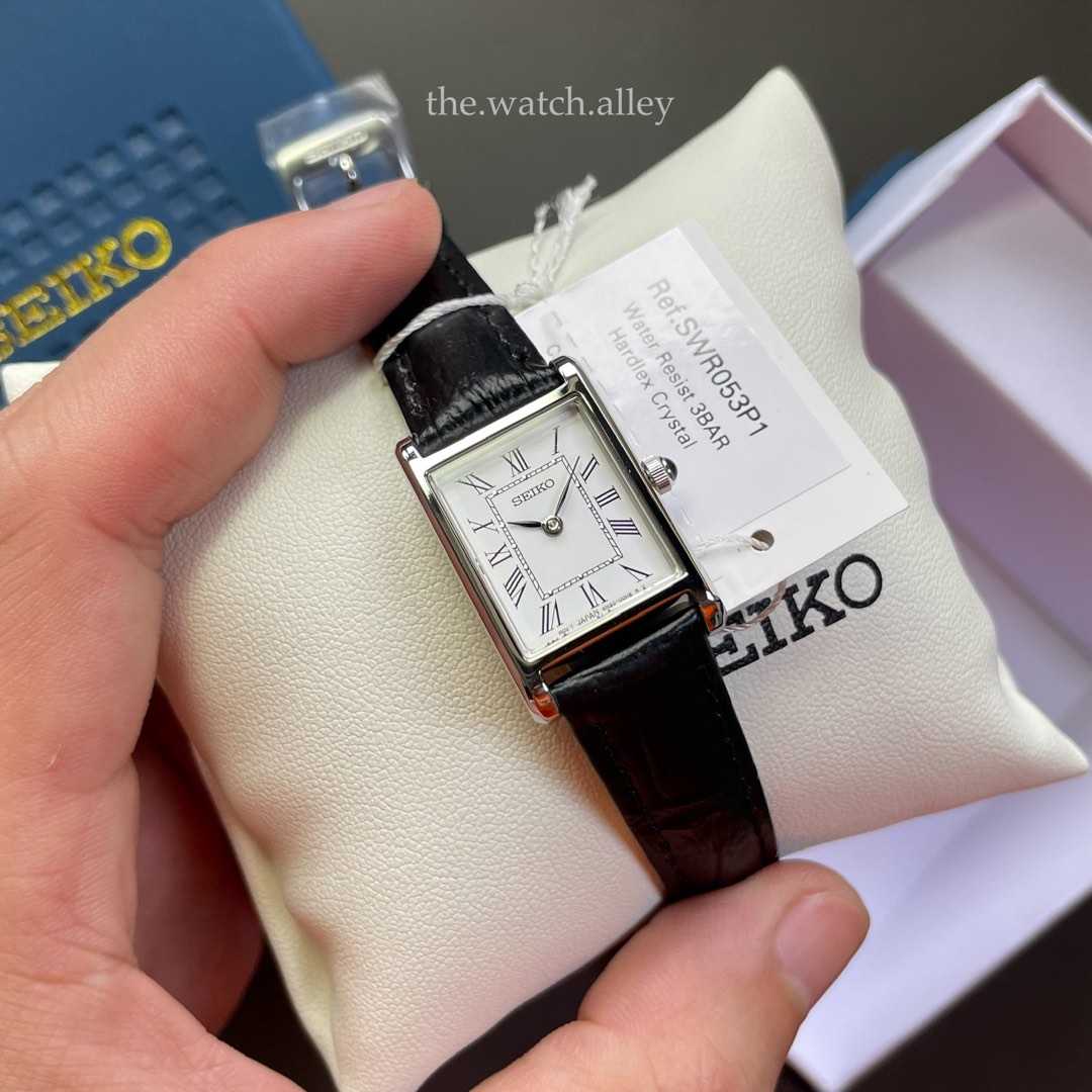 Seiko Tank - Ladies SWR053 - Essentials, Women's Fashion, Watches ...