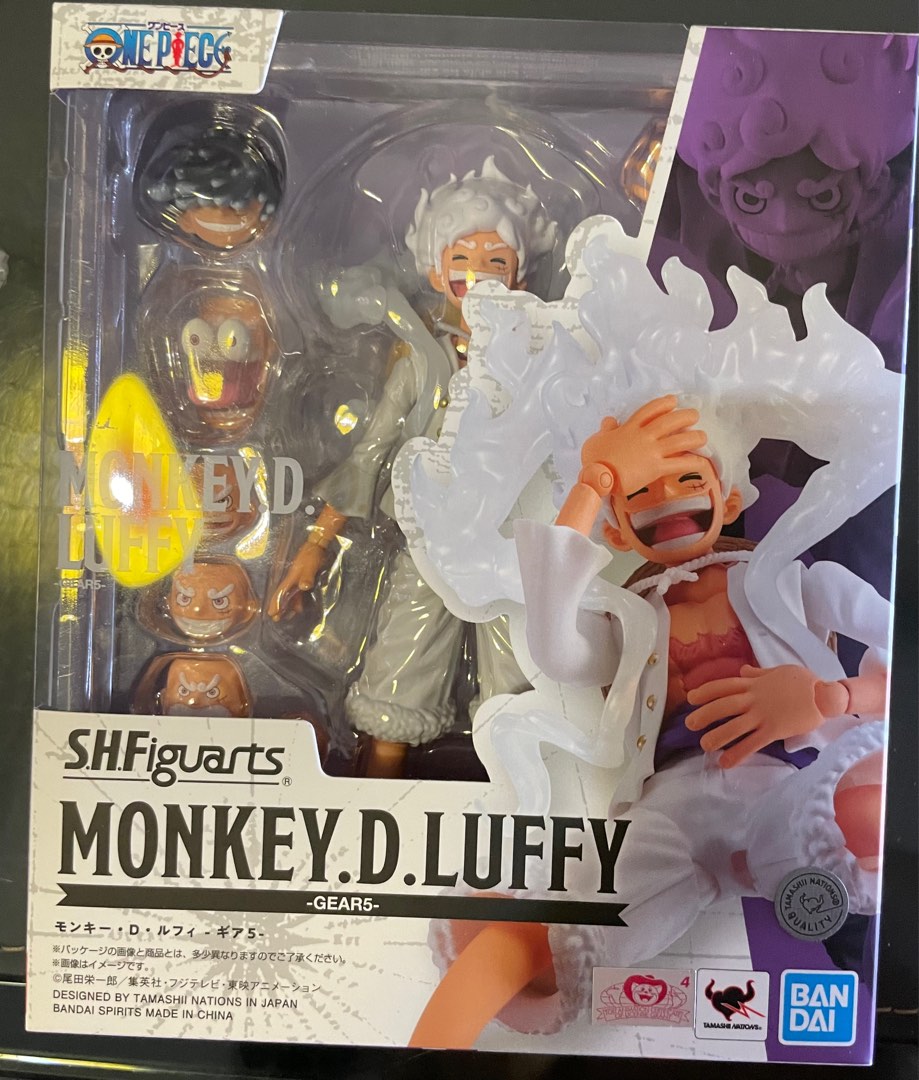 SHF Luffy Gear 5 (S), Hobbies & Toys, Toys & Games on Carousell