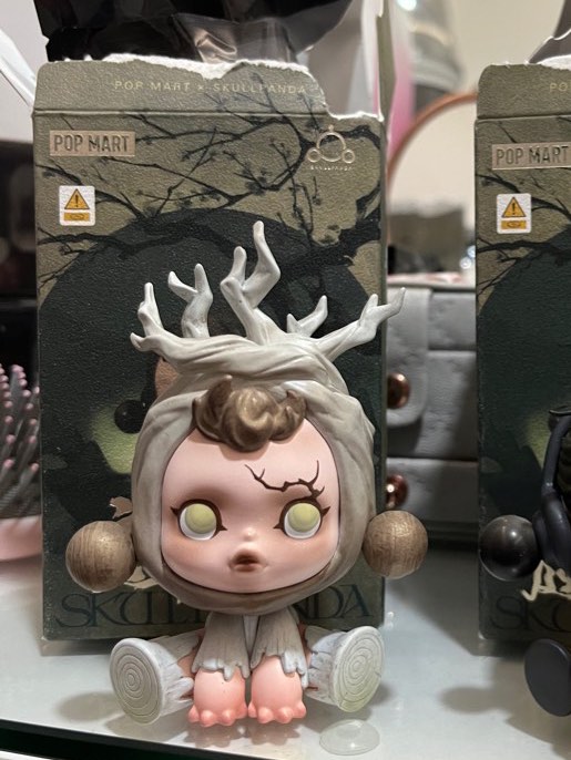 Skull Panda Popmart (The root), Hobbies & Toys, Toys & Games on Carousell