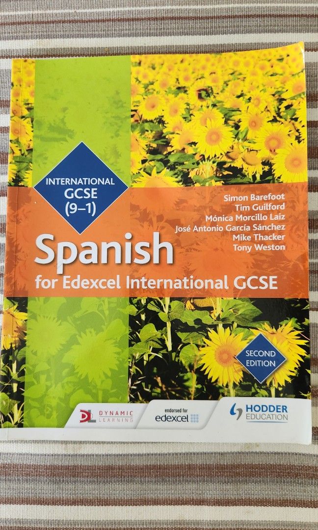 Spanish IGCSE Textbook Edexcel, Hobbies & Toys, Books & Magazines, Textbooks on Carousell