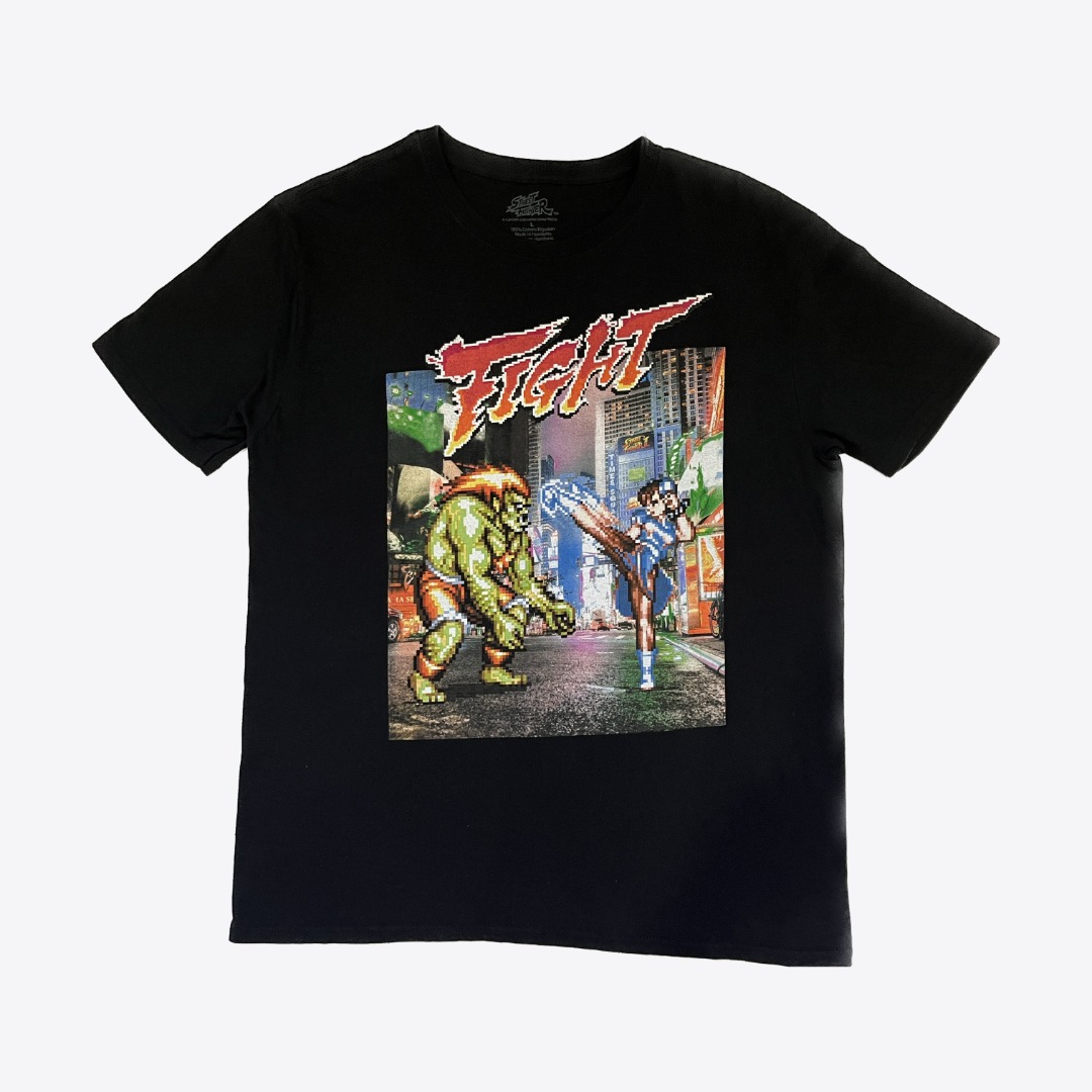 Street Fighter Official Merch Tee, Men's Fashion, Tops & Sets, Tshirts ...