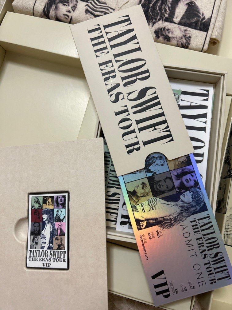 Taylor swift VIP box Singapore, Hobbies & Toys, Music & Media, Music ...