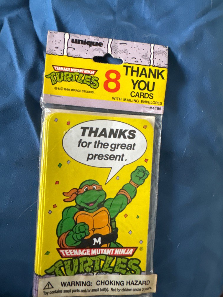Teenage Mutant Ninja Turtles Thank You cards, Hobbies & Toys ...