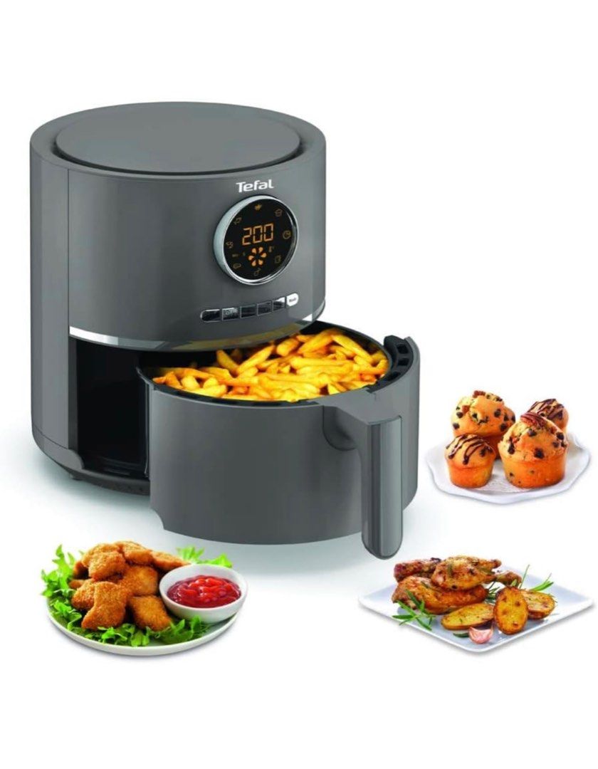 Tefal Ultra Digital Fryer 4.2L EY111B, TV & Home Appliances, Kitchen ...